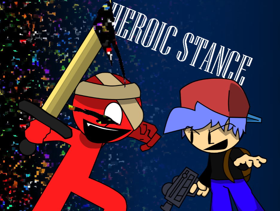 FNF: Heroic-Stance Mod But X by Miijr