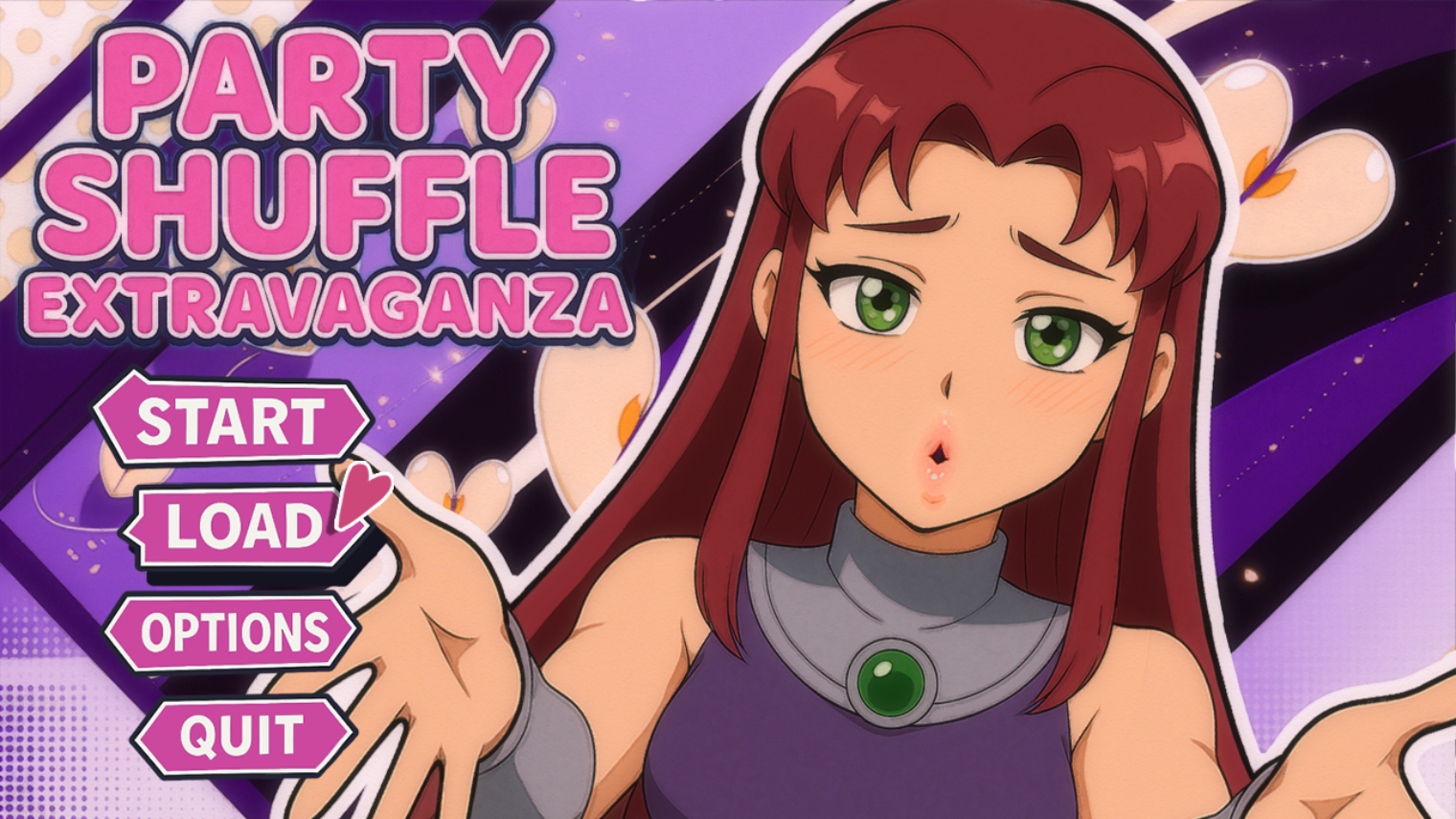 New title screen art! - Party Shuffle Extravaganza! by PoggeseH