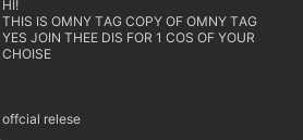 omny tag by nuh8y89h8h