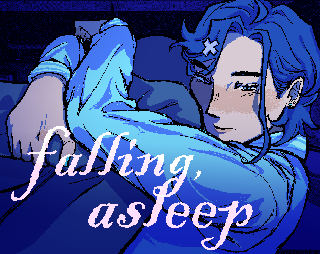 falling, asleep by shxmoo for Yaoi Game Jam 2025 - itch.io
