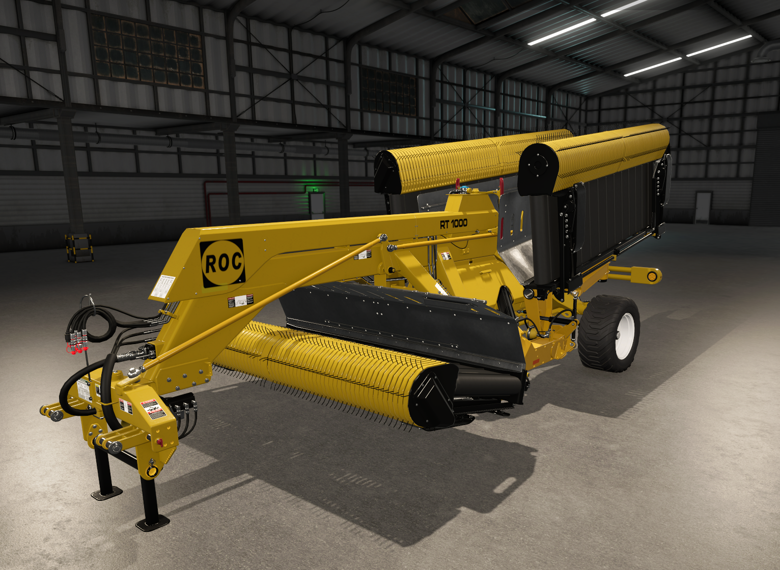 FS25 Roc RT1000 windrower 1.0.0.0 by fsasmc