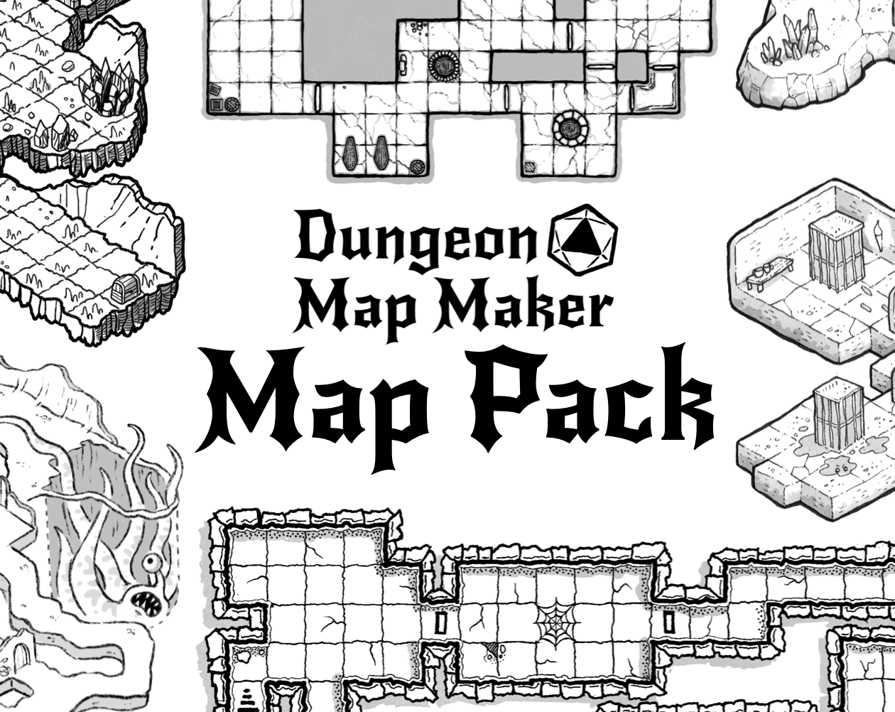 Dungeon Map Maker Map Pack by Harry Metcalf