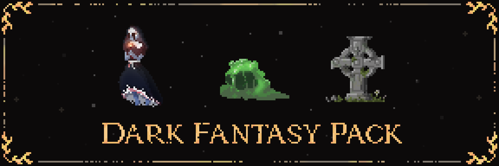 [Free] Dark Fantasy Mini Pack by ValyaLumina13