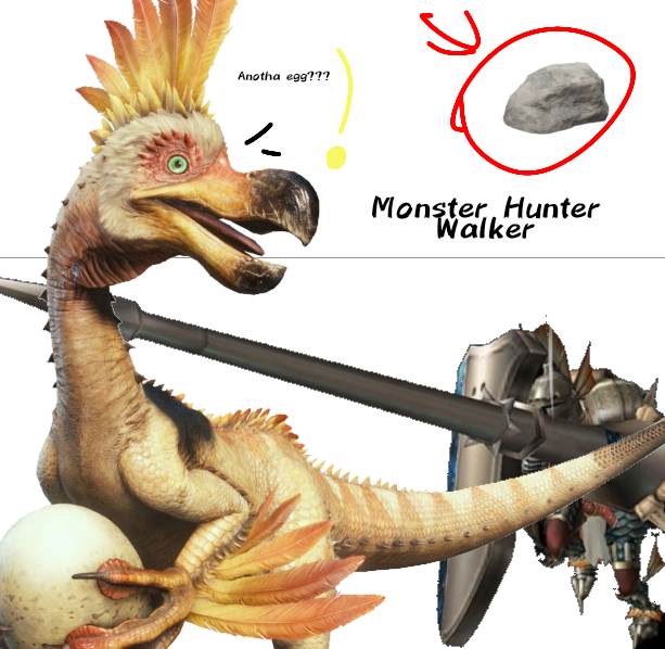 Monster Hunter Walker by OnionKidStorm