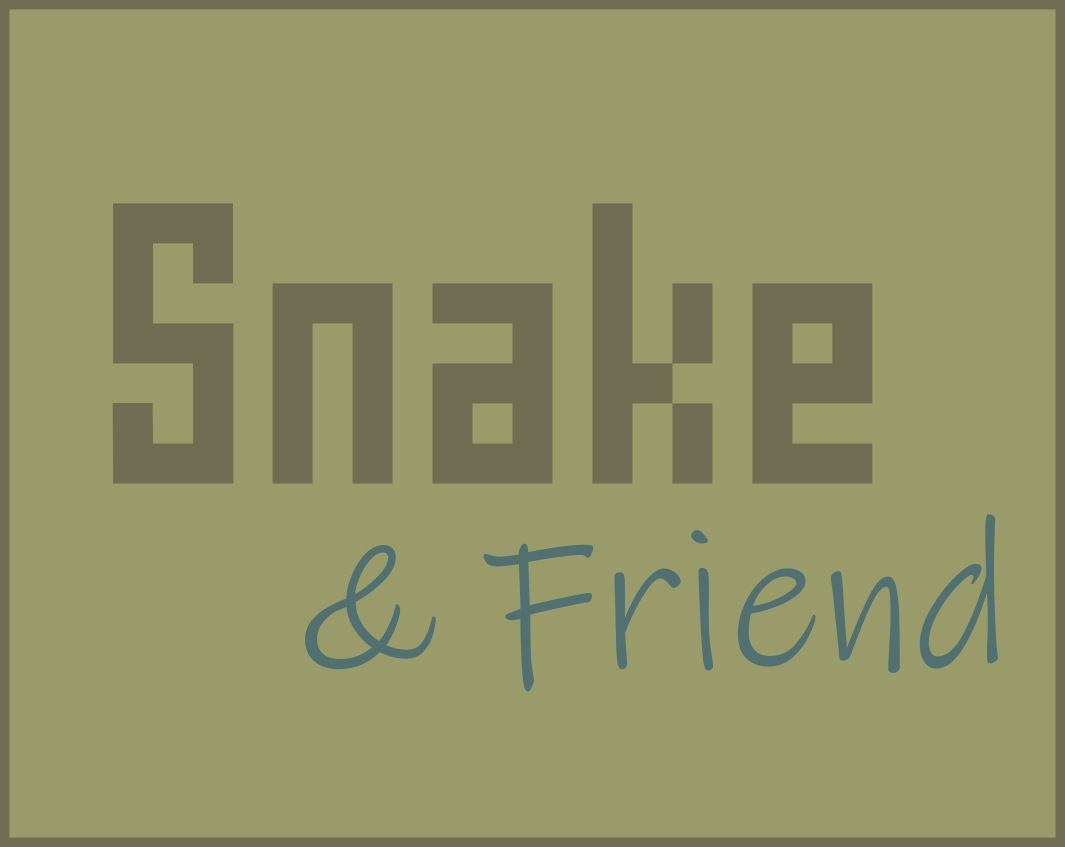 Snake & Friend by KingInk70