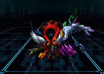 Ultimate Chaosmon Sprite Static by Argus