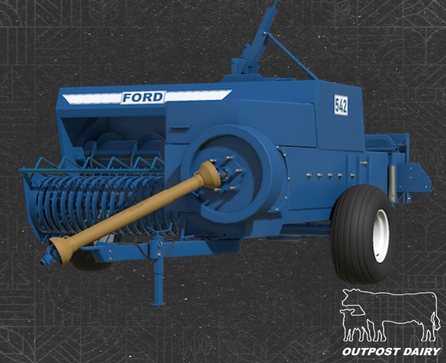 FS25 Ford Square Baler Pack by Outpost Dairy