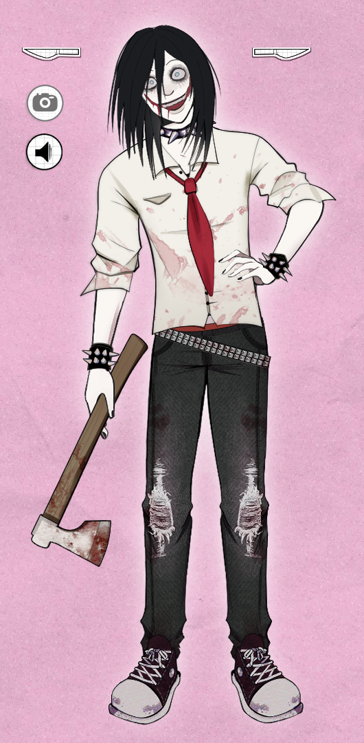 Comments 210 to 171 of 250 - Jeff the killer Dressup by Hahadit