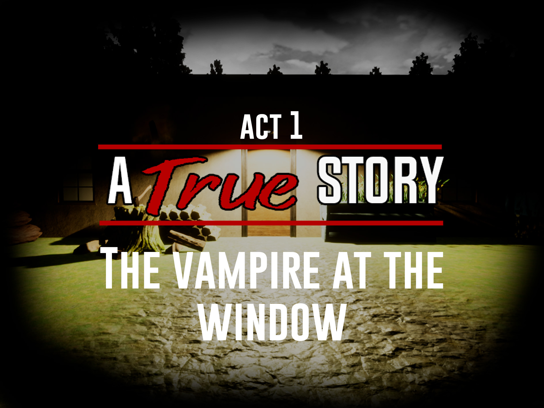 A True Story: The Vampire at The Window by FALKONyt Studios
