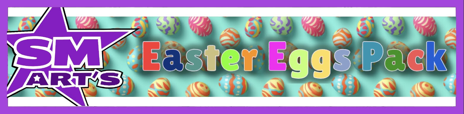 Easter Eggs Texture Pack - Stylized 50 Materials Texture by SM ART'S