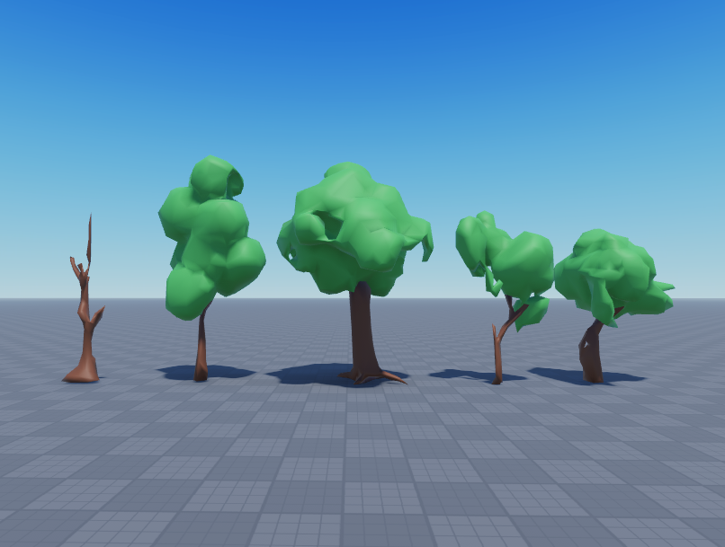 Low Poly Trees pack by Glory_Asset