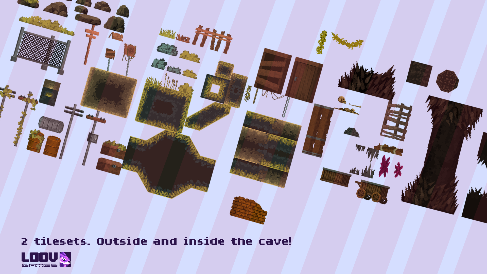 Post-Apocalyptic Pixel Art Asset Pack by Loovgames