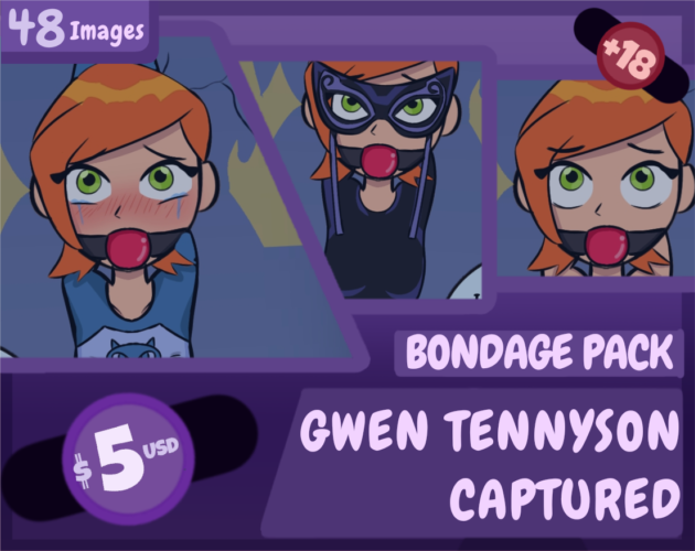 GWEN TENNYSON CAPTURED PACK by SansaNSFW