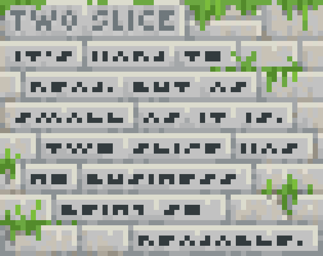 Two Slice font by stormgold