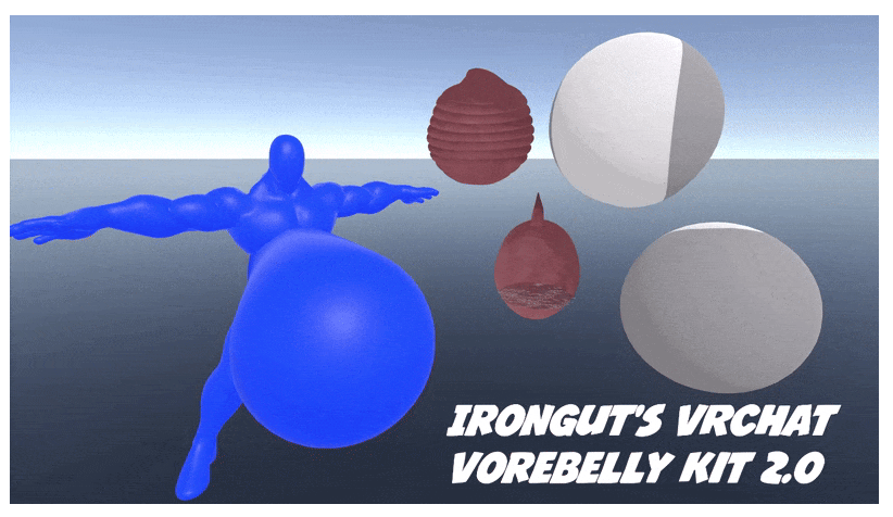 IronGuts Vrchat Vore Belly Kit v2 by IronGut