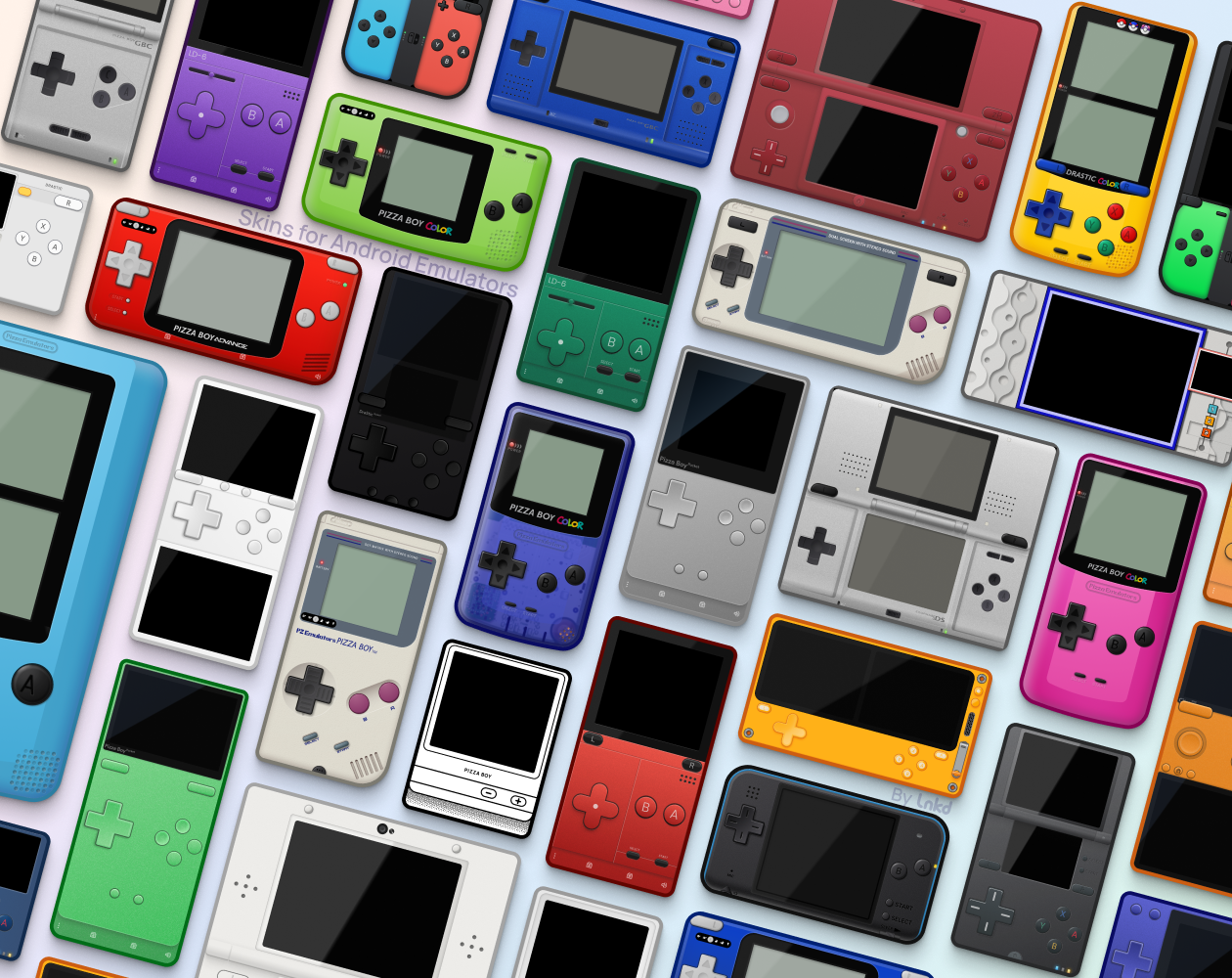 Android Emulators Custom Skins by lnkd