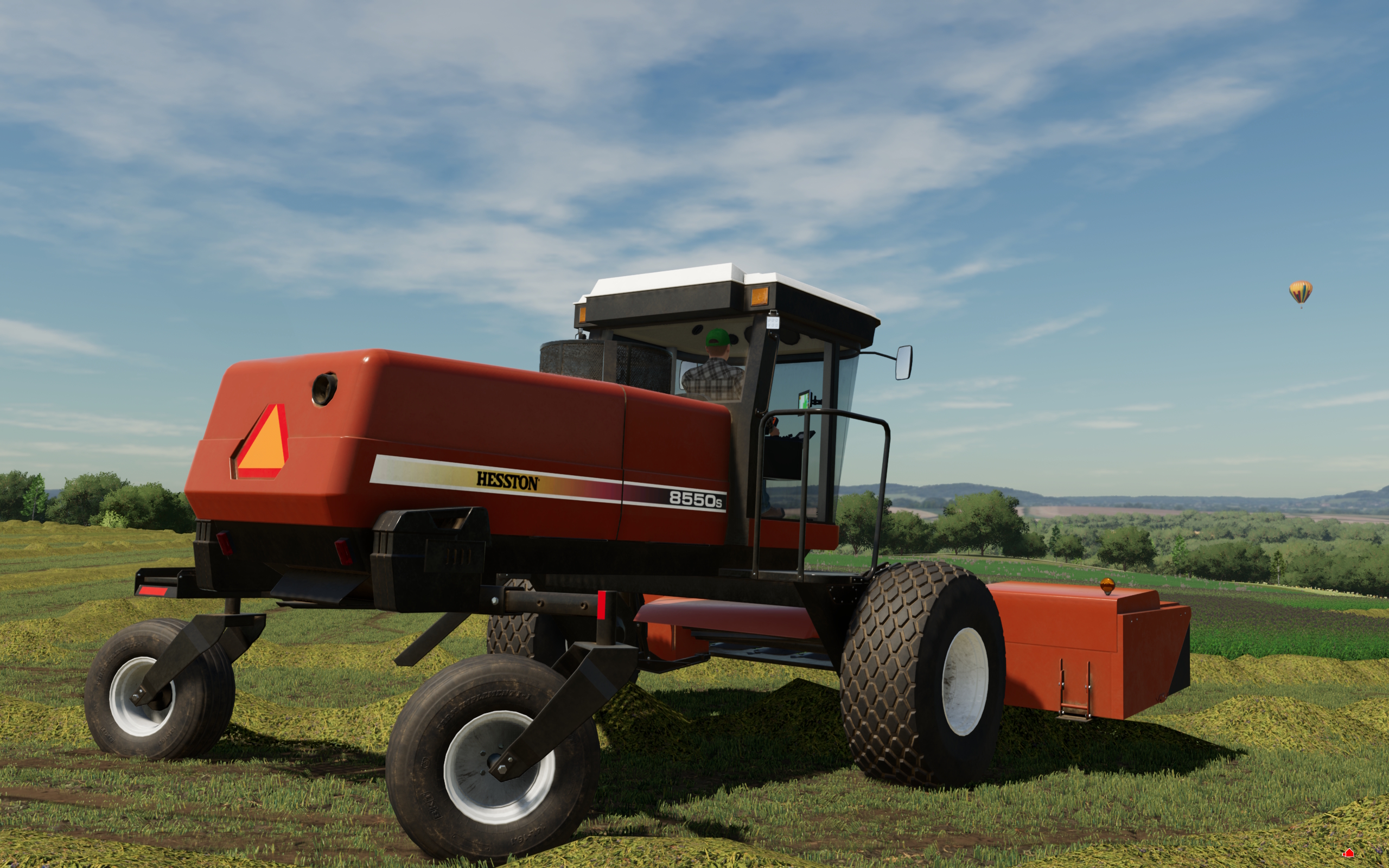 FS22 AGCO Swather Pack Edit by Green Acres Modding