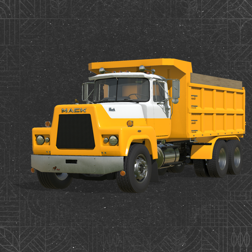 fs25 Mack Rd dump truck edit by Gmf modding