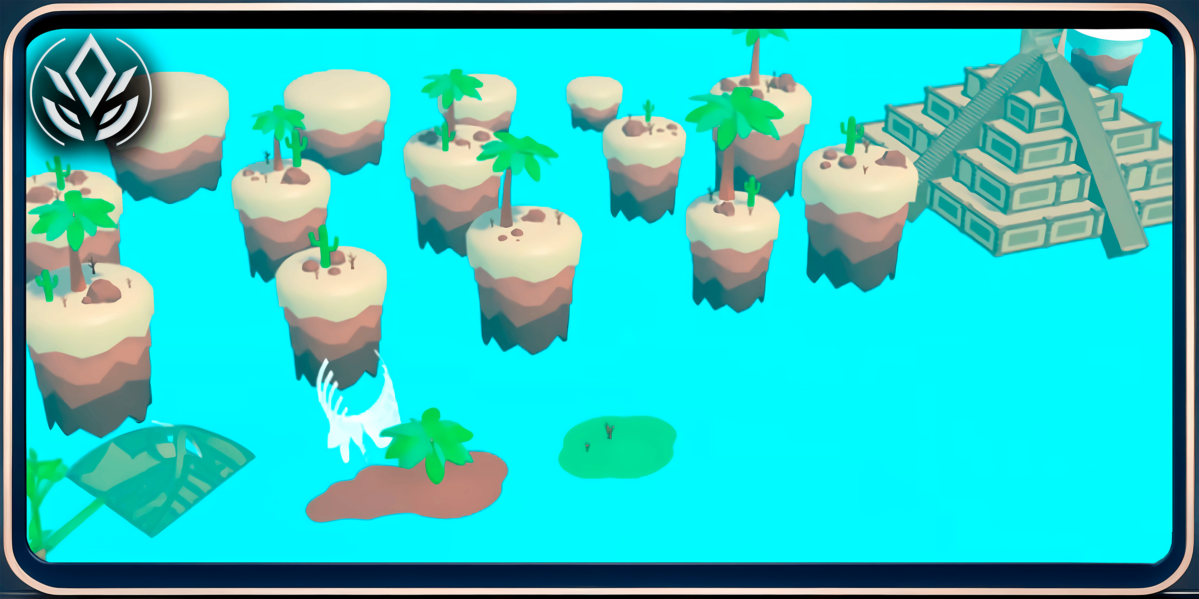 Low Poly Desert Asset Pack by Ryvion Studios