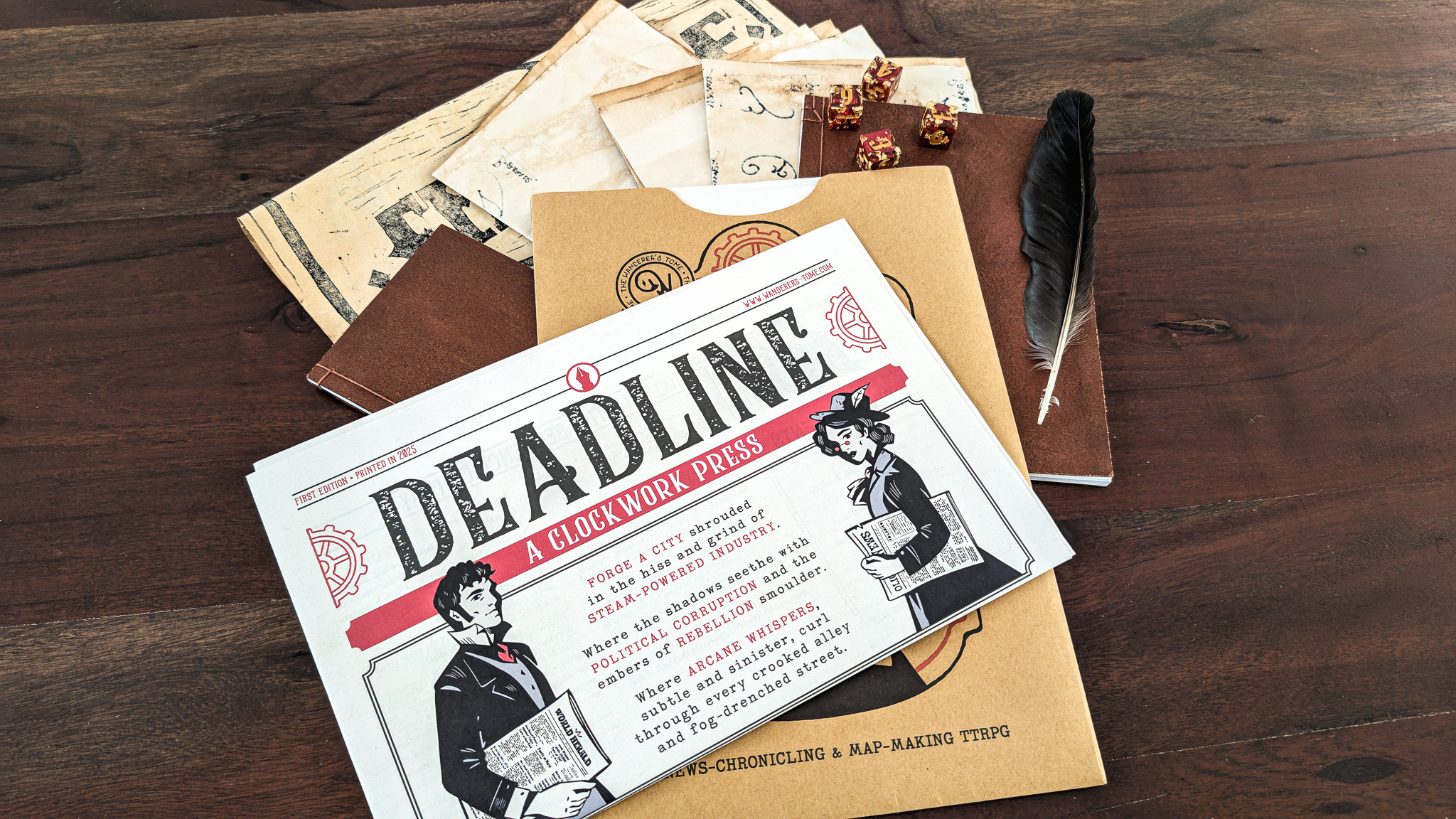 Printed version of Deadline: A Clockwork Press - Available in our store ...