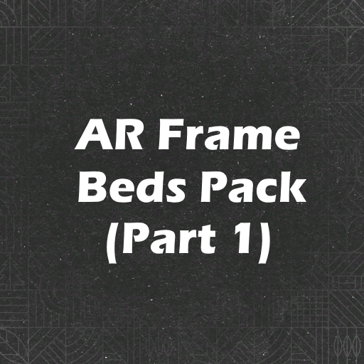 FS25 AR Frame Bed Pack 1 by E55 Modding