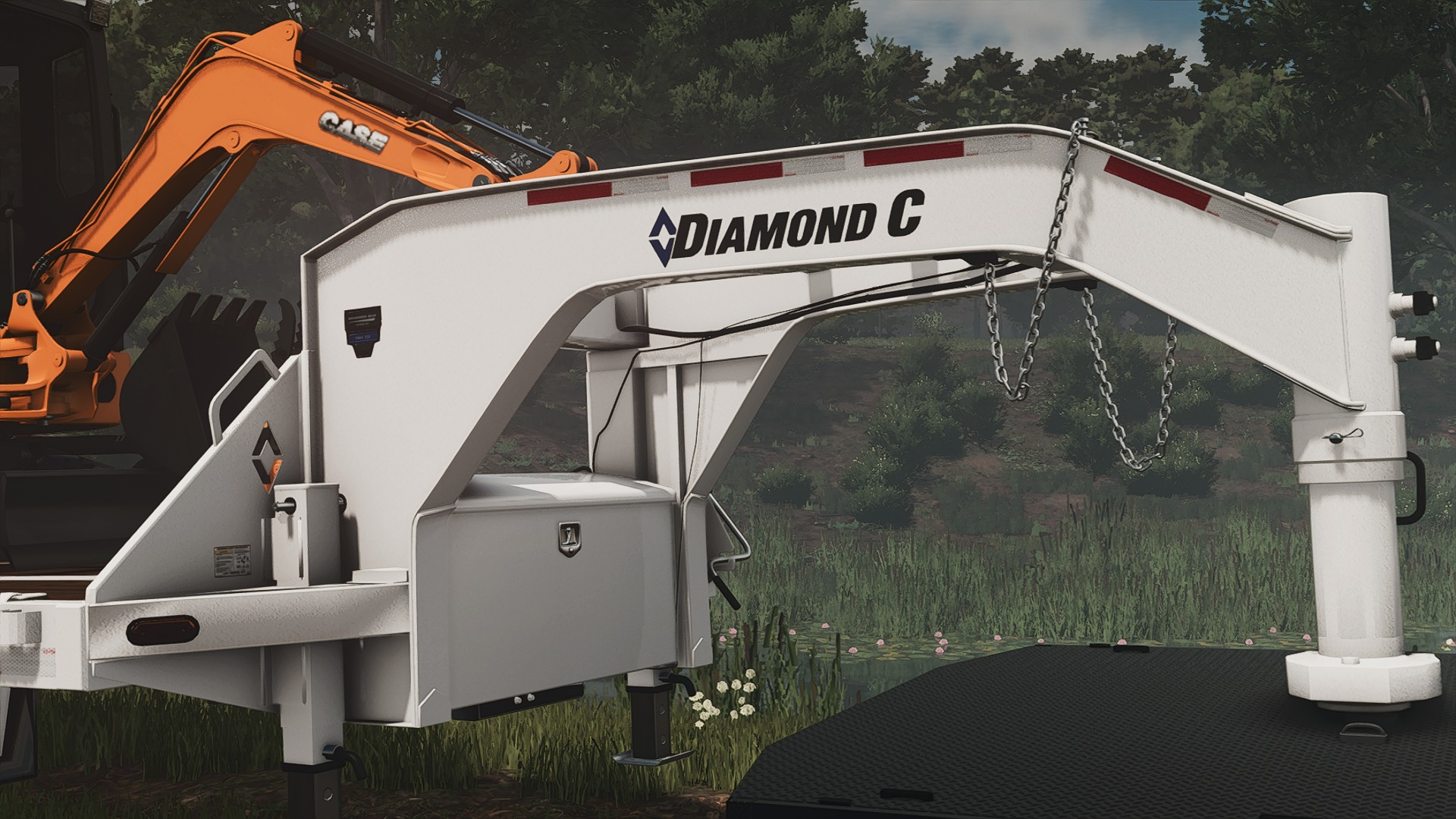 FS25 - Diamond C FMAX210 40′ Gooseneck Trailer by Hashy