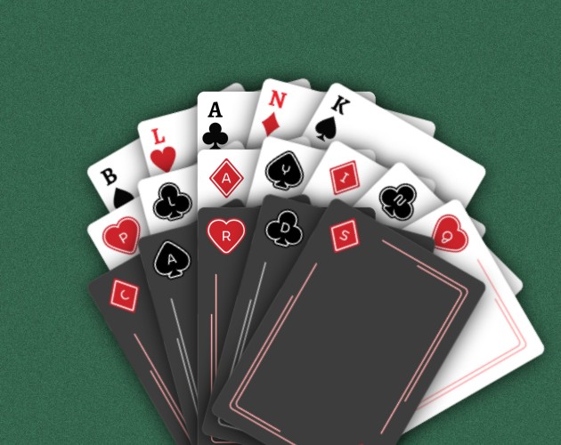 Blank Playing Cards by Dextrous