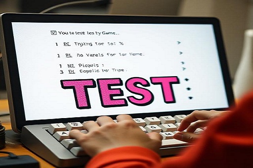 Typing Test by kingslogoh