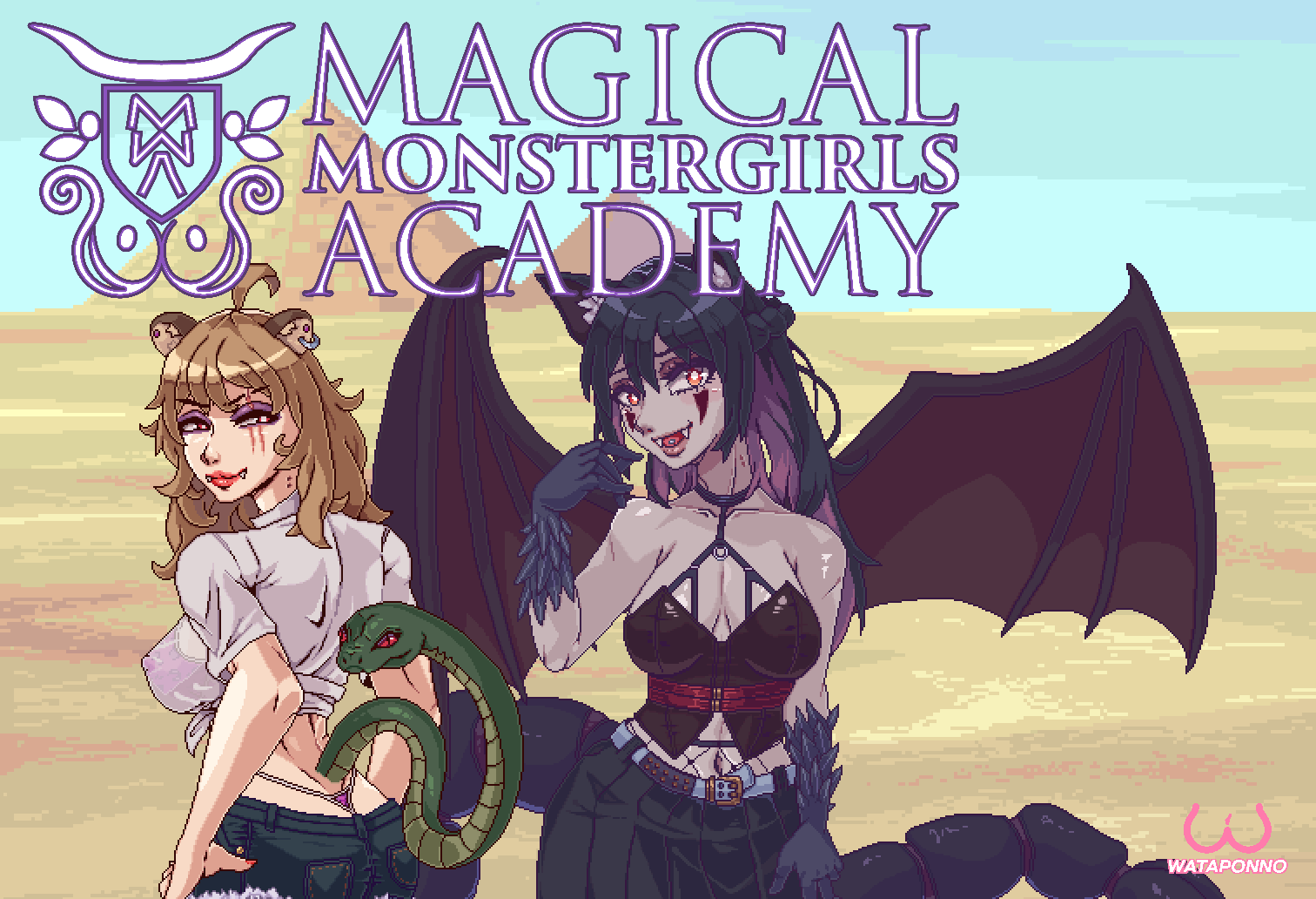 New update of Magical Monstergirls Academy - [Demo] Magical Monstergirls Academy by Wataponno