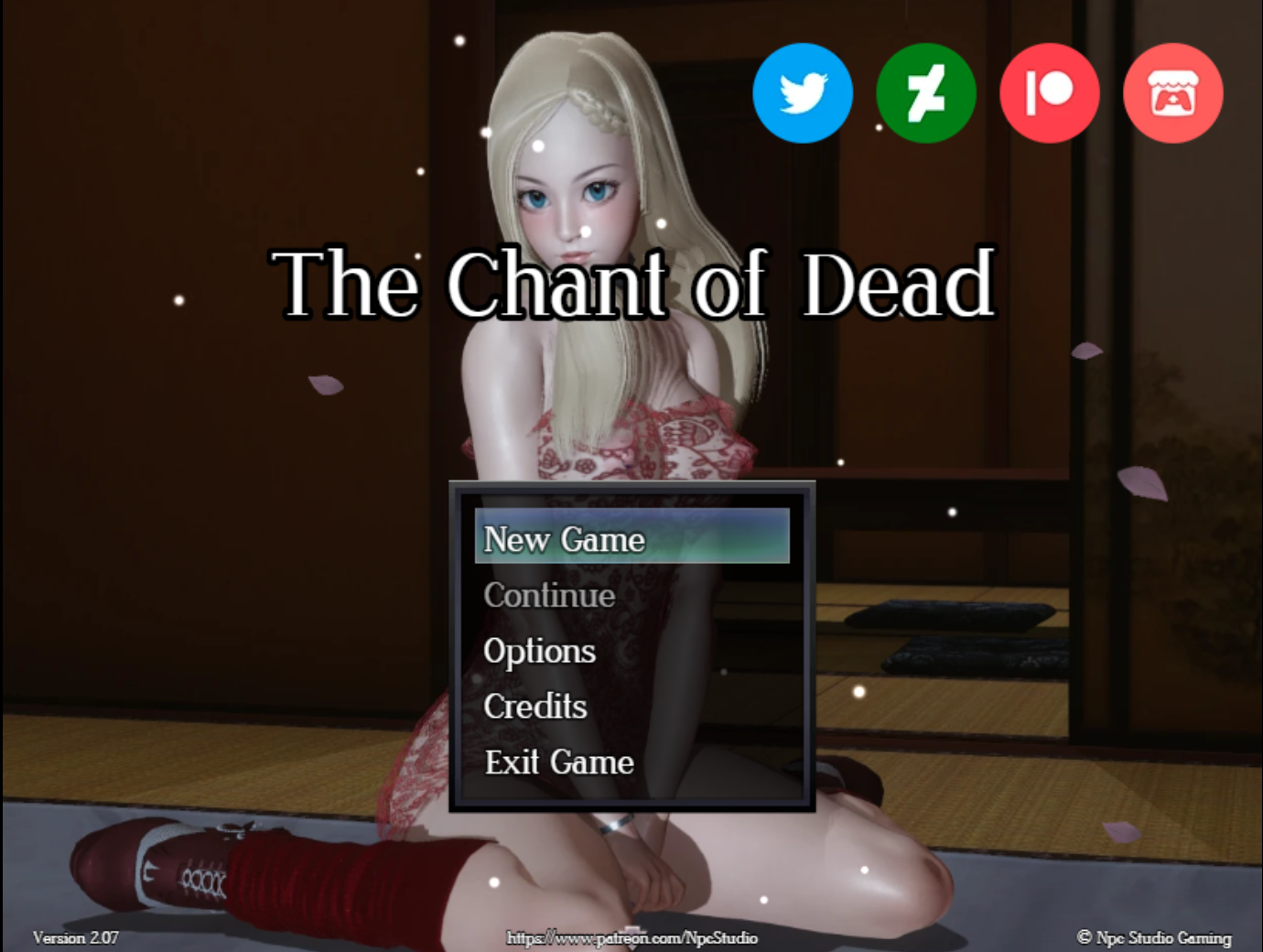 The Chant of Dead: Dark Erotic Adventure by Npc Studio