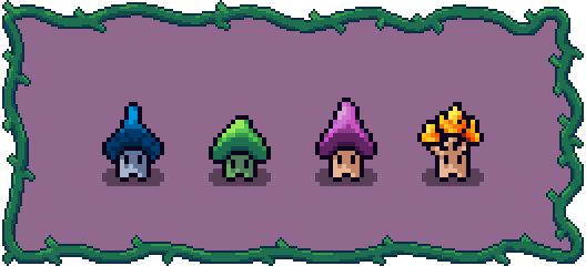 Cute Fantasy Shroomlands - 16x16 top down pixel art asset pack by Kenmi