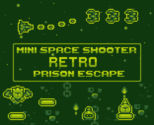 Devlog - Retro Mini Space Shooter & Prison Escape Assets by Alb_pixel Store