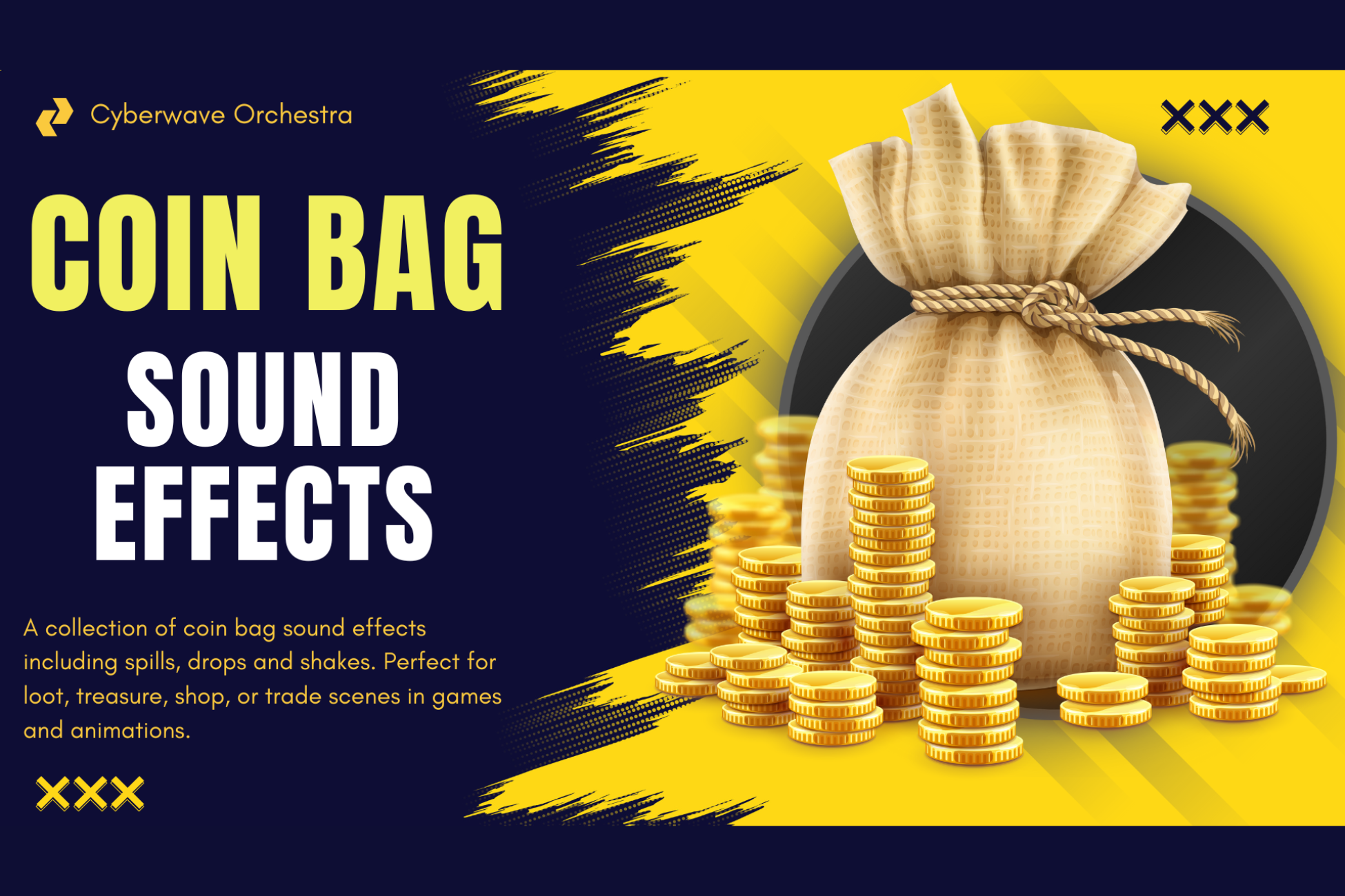 Coin Bag Sound Effects by Cyberwave Orchestra