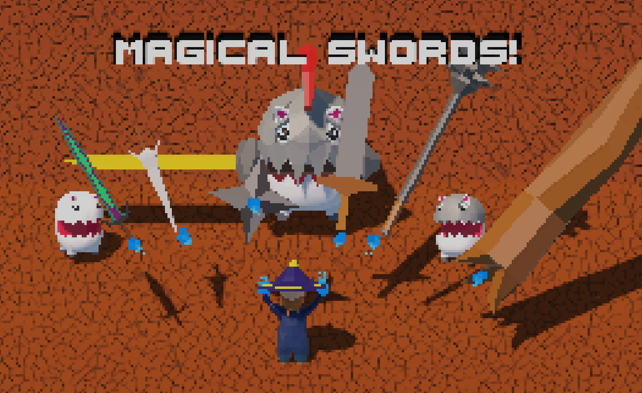 Magic Swords by TacoSteffe for UDC Jam #35 - Simplicity - itch.io