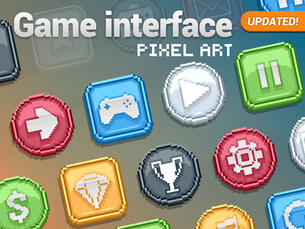 Devlog - Game Interface: Pixel art by moxica