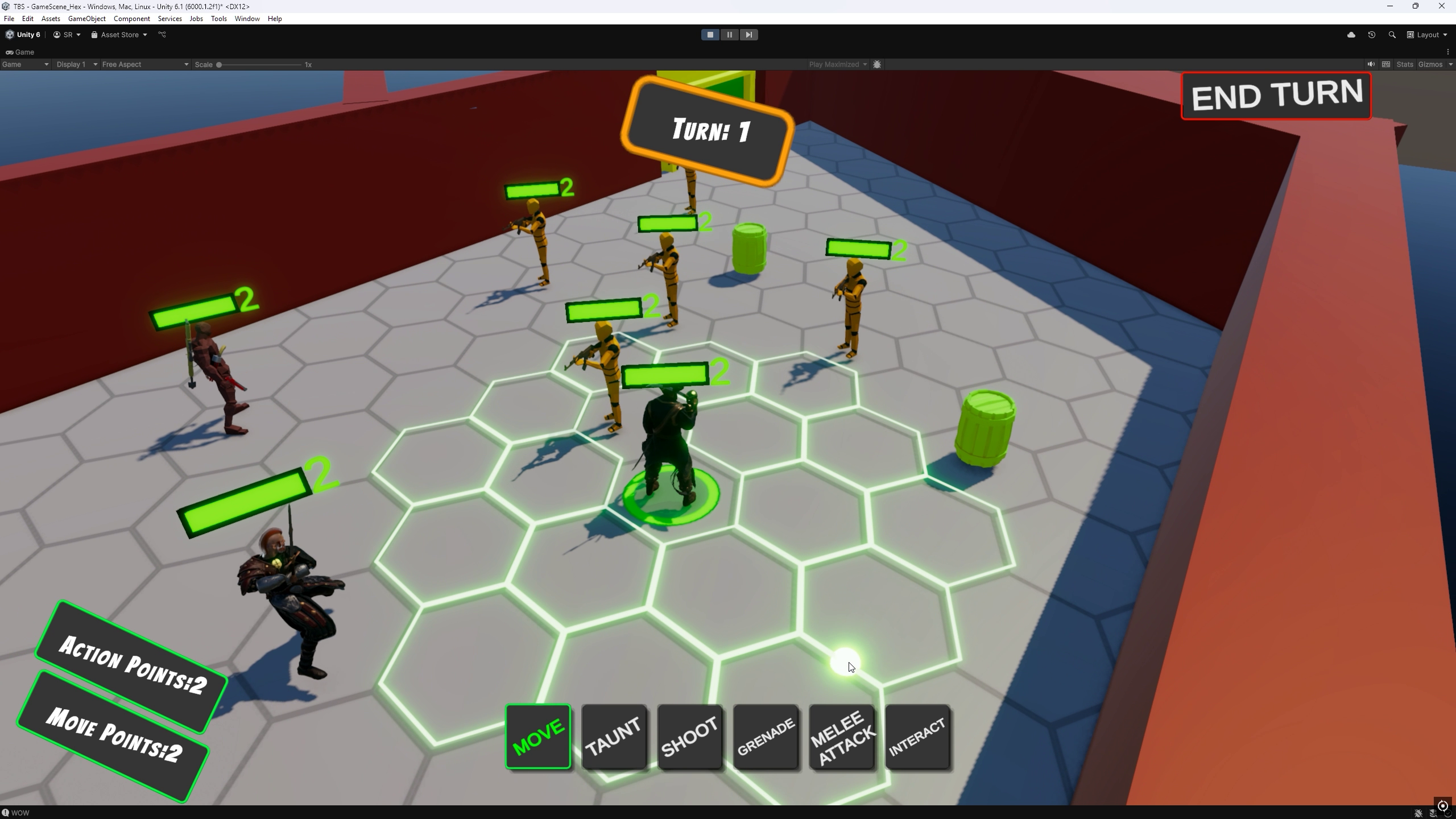 TBS- Turn Based Strategy Demo Prototype. by maxgamesinc