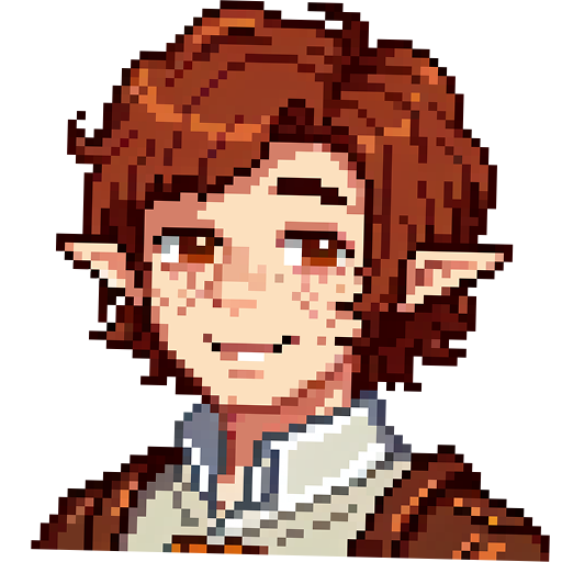 Young Elf Portrait Pack — Pixel Art Heroic Busts for RPGs & Visual ...