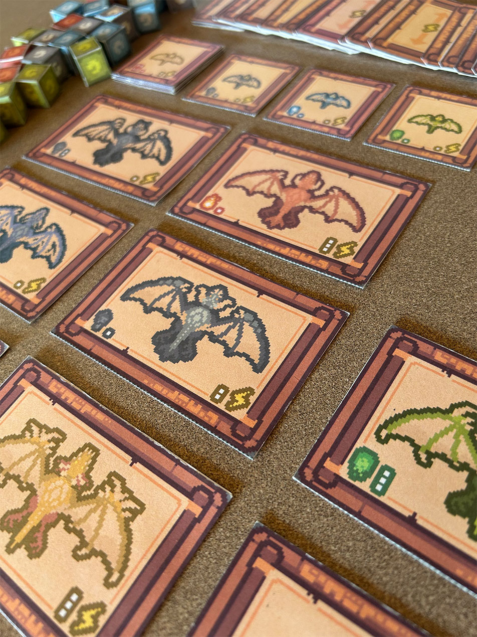 DRAKE BORN: Print and Play Card Game (STARTERS SET) by TheScrawlHive