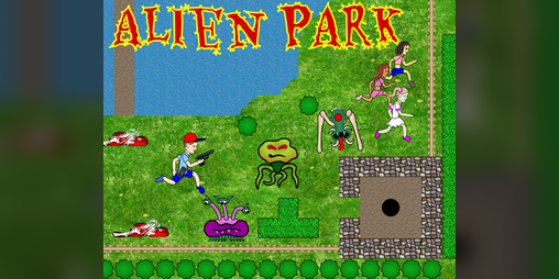 Alien Park by mcpalmer1980