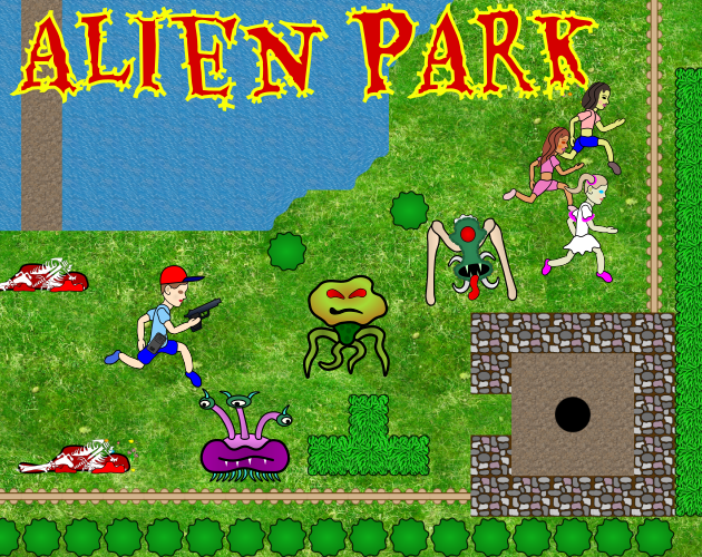 Alien Park by mcpalmer1980