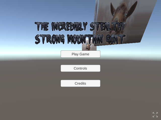 The Incredibly Stealthy Strong Mountain Goat by ThorGameDev, HalfdanVT