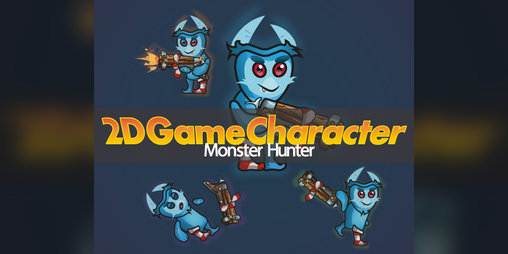 2D Character - Monster Hunter by crisPlease