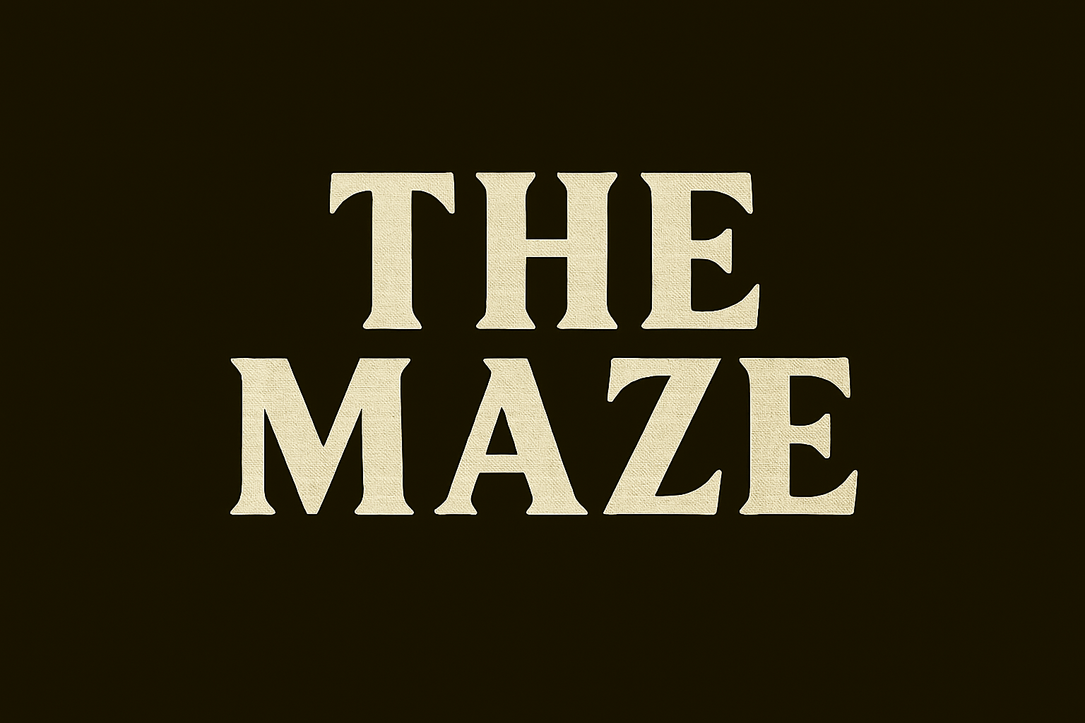 New Demo Available - The Maze by Kurjus Games