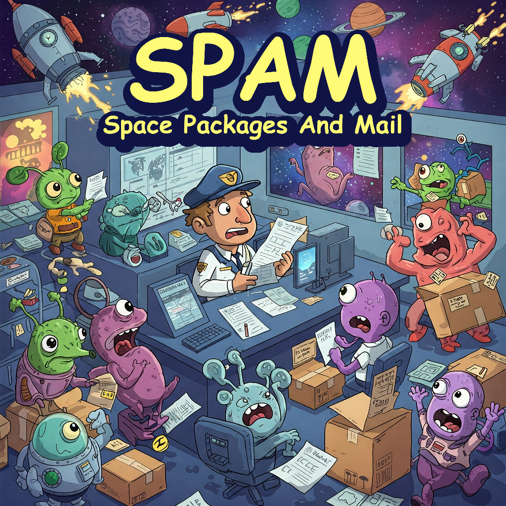 Space Packages and Mail (Final) by Wild Jackalope