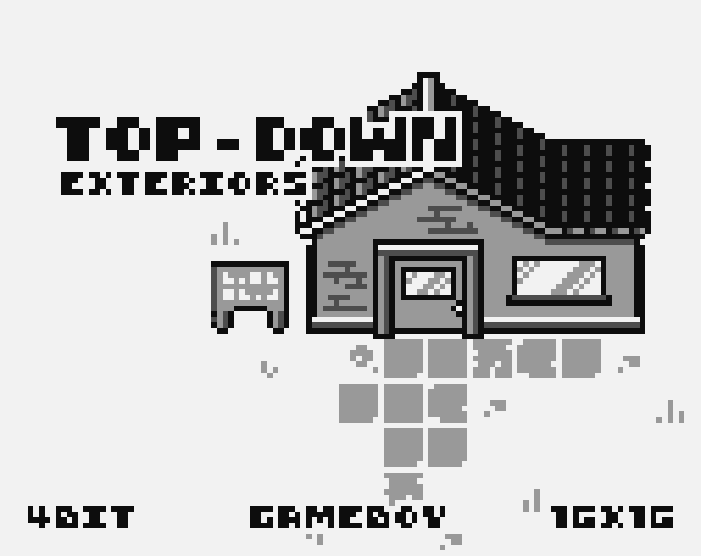 GB Adventure Exteriors – 16x16 Top-Down Sprite Pack by BitBop
