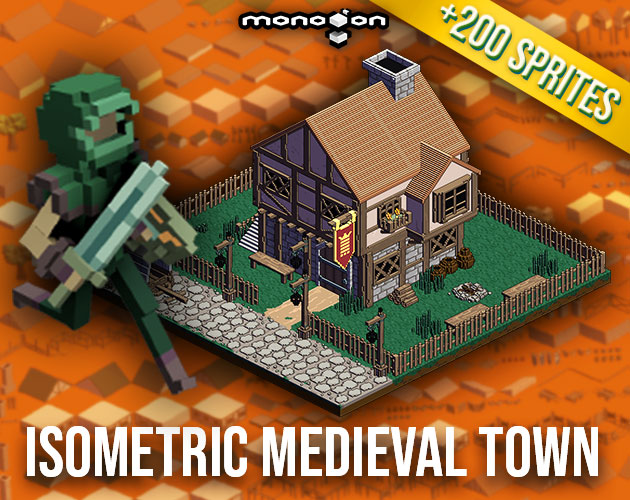 🏰 New Asset Pack: Isometric Medieval Town - Isometric Medieval Town ...