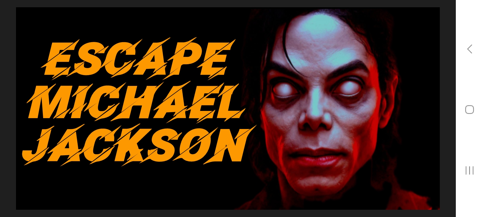 Escape Michael Jackson - A Michael Jackson Horror Game - itch.io