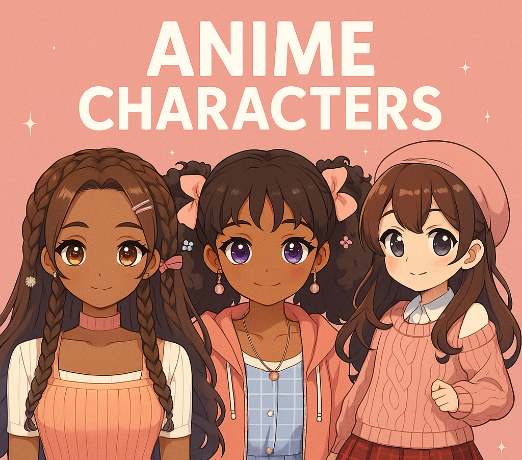 Anime Character Art Pack – 30 Images Vol. 1 by Notorious Corp