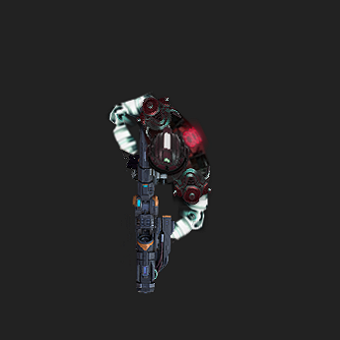 Top down robotic enemies by Tyst