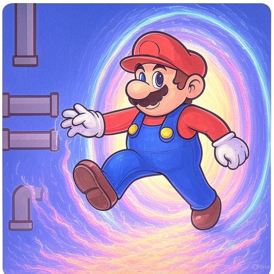 Portal Mario by ipedroanto
